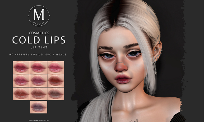 Second Life Marketplace - MADWISH // Cold Lips [lel EVOX]